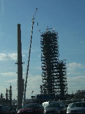 Levage sur colonne (TOTAL) - EGM Feyzin